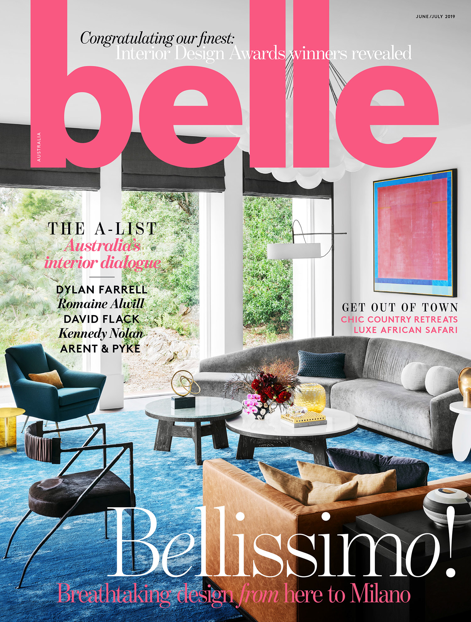 Belle Magazine June/July 2019 - Dylan Farrell Design