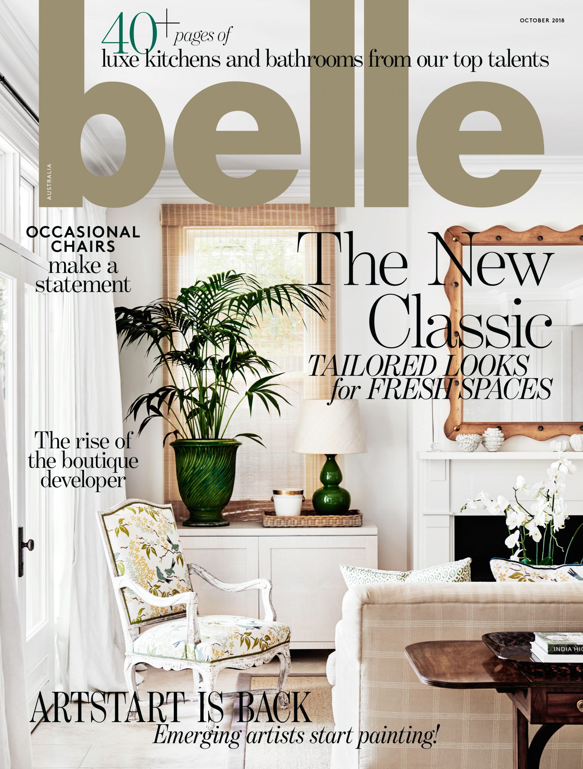 Belle Magazine October 2018 - Dylan Farrell Design
